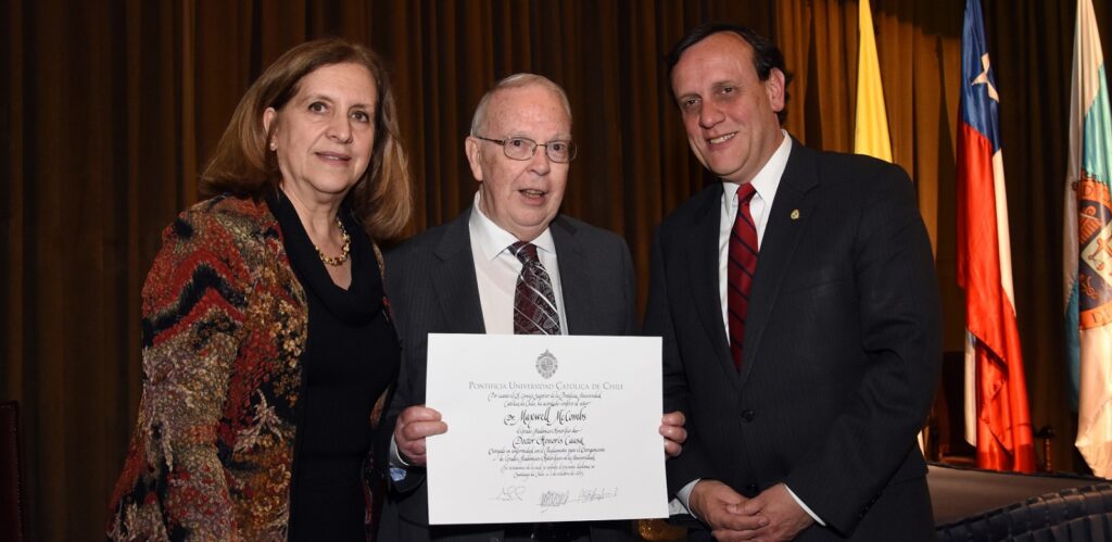 Fallece Maxwell McCombs, pionero de la teoría de la Agenda Setting y ...